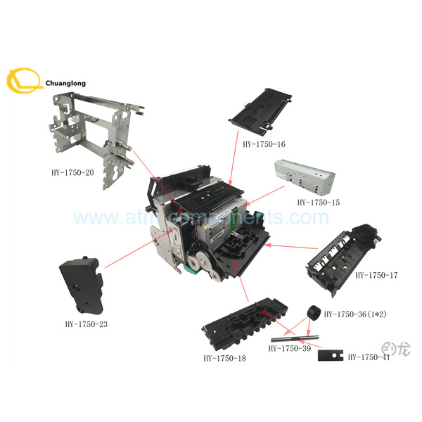 Wincor 280/285 1750267132 Procash 280N TP28 (P3+M1+H2) 80mm Receipt ...