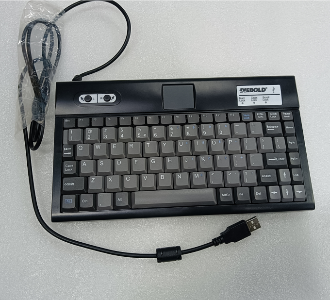 Diebold ATM USB Maintenance Keyboard 49-201381-000A 49-221669-000A REV ...