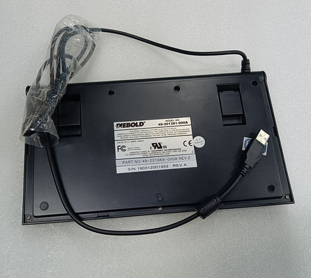 Diebold ATM USB Maintenance Keyboard 49-201381-000A 49-221669-000A REV ...