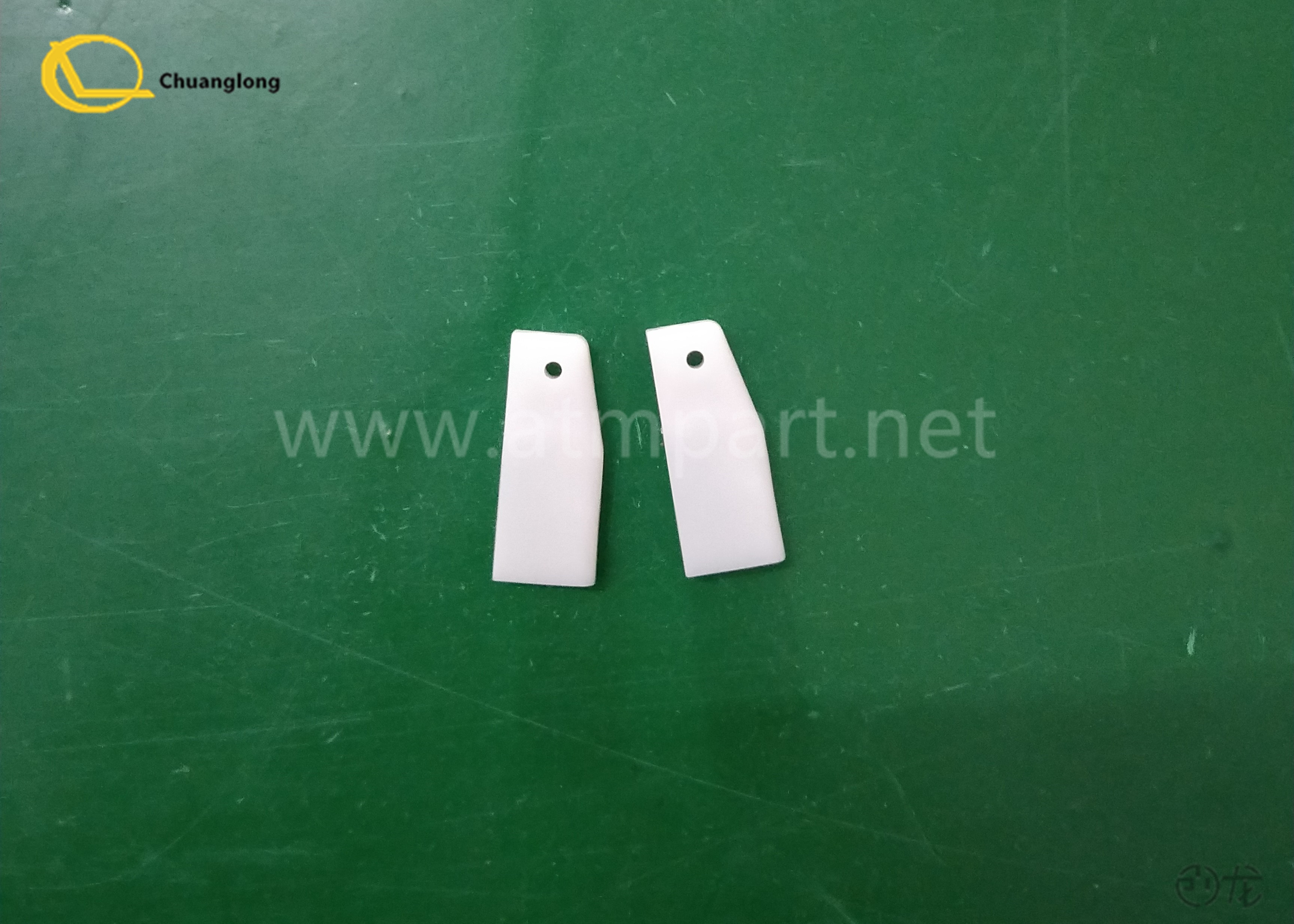 White Pick Line Internal Parts Of Atm Machine , Retainer Pick Line Ncr ...